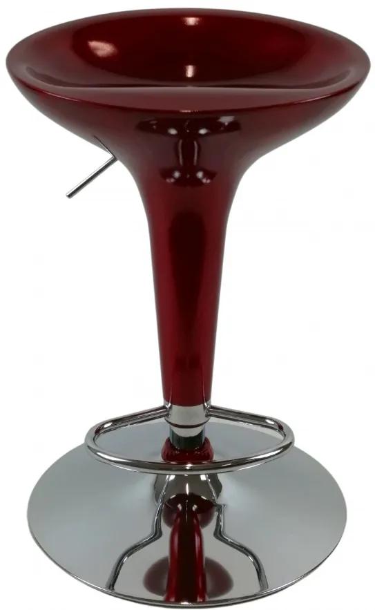 MERCURY barové židle EMILIO barva vínově rudá