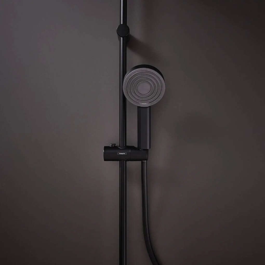 Hansgrohe Pulsify S - Ruční sprcha 105 1jet EcoSmart+, černá matná, HAN-24121670