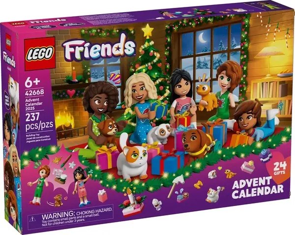 LEGO Friends 42668 Adventní kalendář 2025