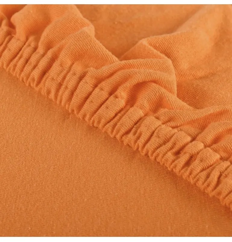Prostěradlo meruňkové jersey EMI, Plachta 90x200