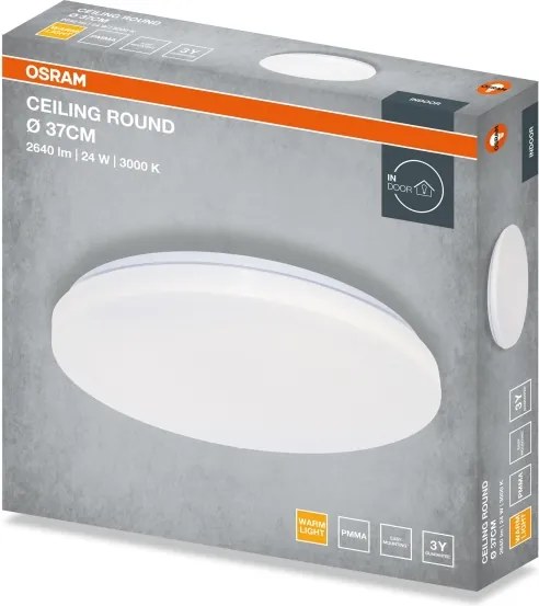 Osram - LED Stropní svítidlo ROUND LED/24W/230V pr. 37 cm