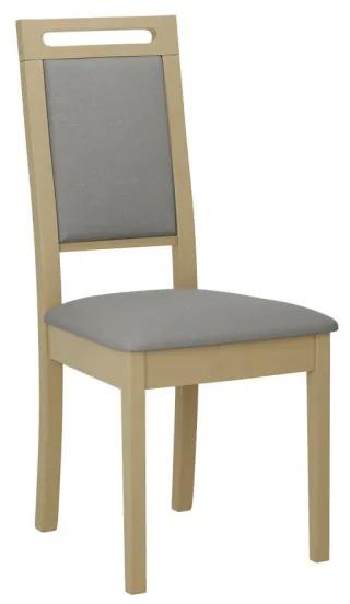 Čalouněná jídelní židle Heven XV, Barva dřeva: bílá, Potah: Hygge D91