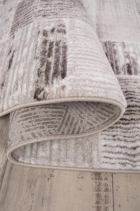 Koberec HOME 384 CREAM / BROWN
