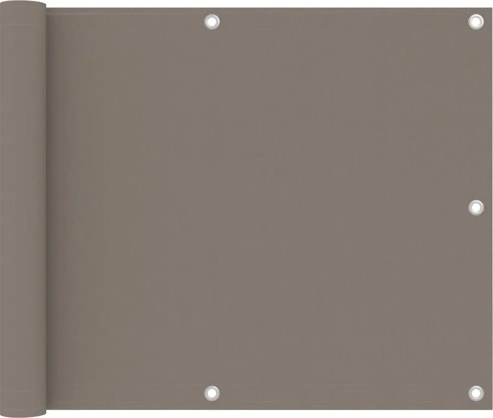 vidaXL Balkónová zástěna 75 x 300 cm oxfordská látka [134900] Barva: Cihlová