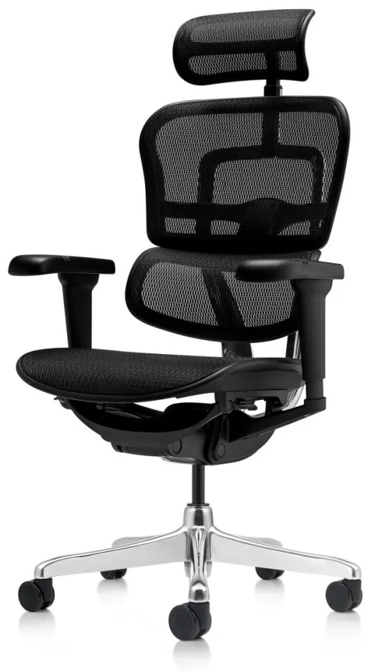 Office Pro Kancelářská židle na kolečkách SIRIUS MESH NEO – síťovina, nosnost 130 kg šedá