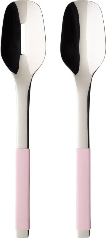 Villeroy&Boch S+ Rose servírovací lžíce na salát, 2ks