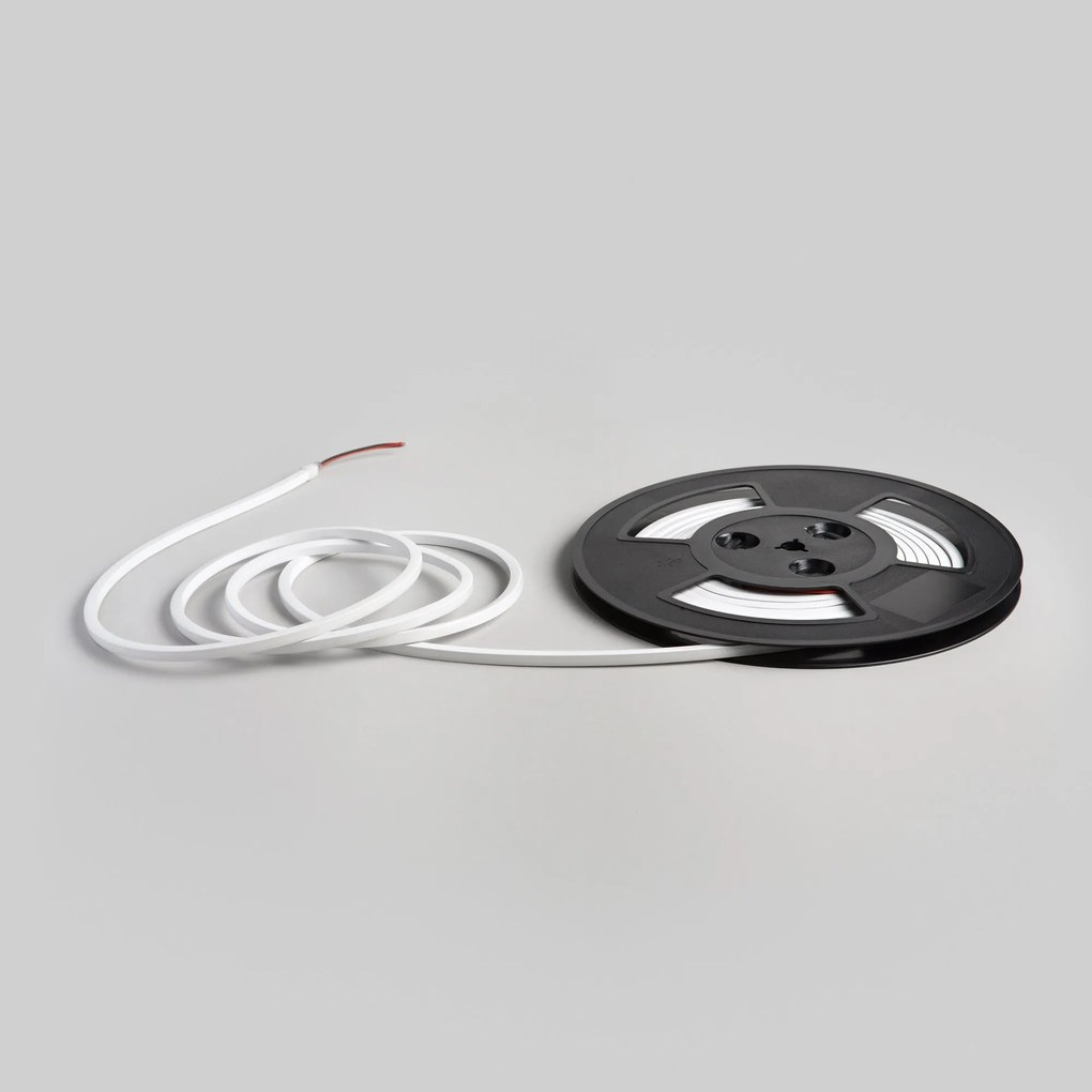 FAN FLEX24V-6X6-5C LED pásek Neon Strip Flex 24 V, 5 W/m, 2280 lm, 3000 K, IP65, 6 x 6 mm x 5 m - FANEUROPE
