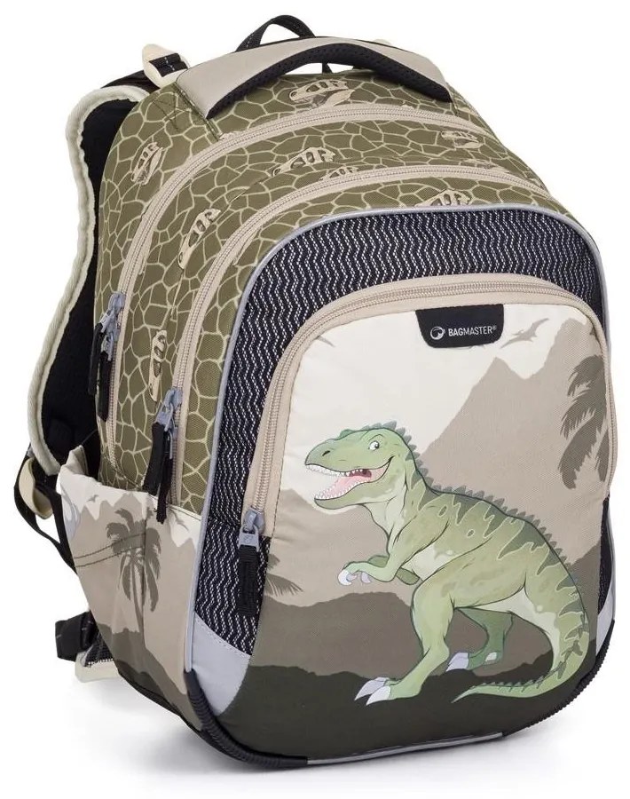 Bagmaster lumi 24 c školní batoh – dinosaurus