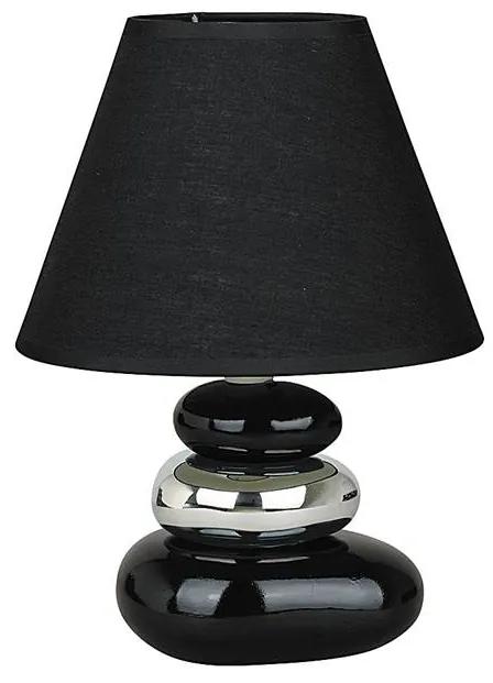 Stolní lampa SALEM, stříbrnočerná Rabalux SALEM 004950