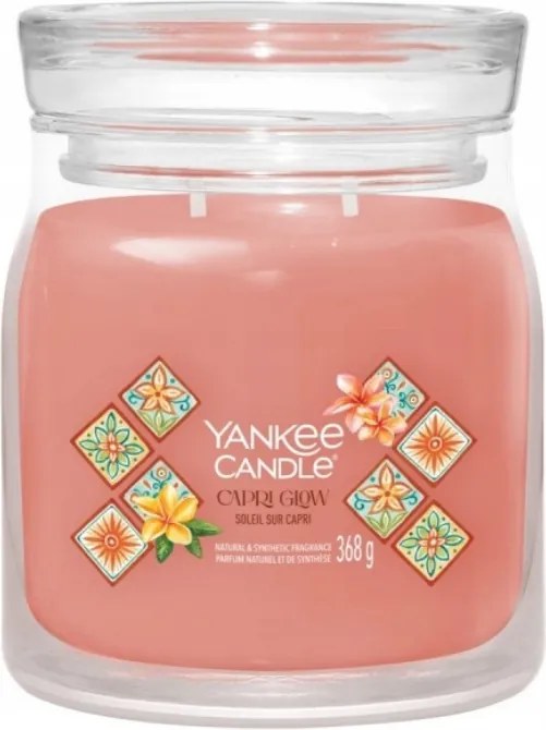 Střední svíčka Signature Capri Glow Yankee Candle