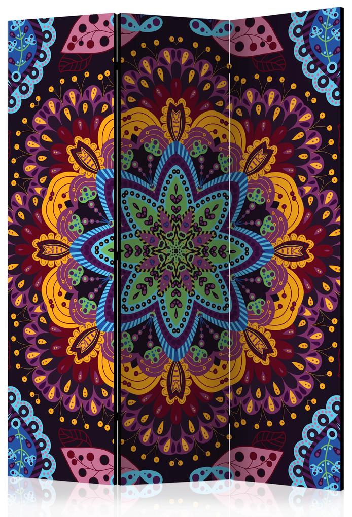 Artgeist Paraván - Colourful Kaleidoscope [Room Dividers] Velikosti (šířkaxvýška): 135x172