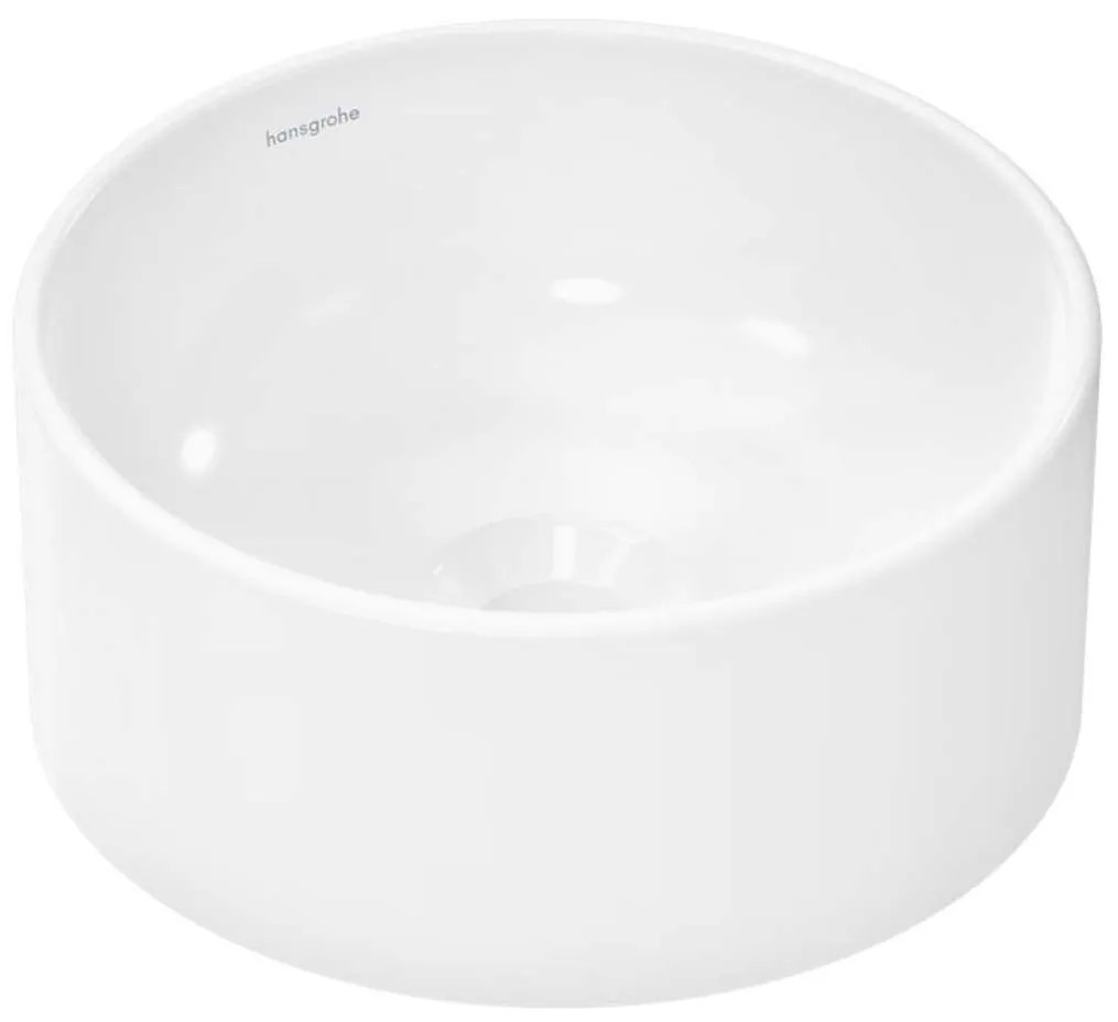 Hansgrohe Xuniva S - Umývátko na desku, průměr 30 cm, bez přepadu, SmartClean, bílá 61070450