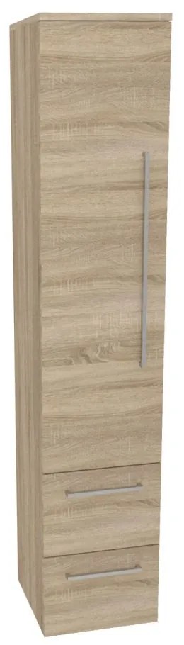 Mereo Mereo, Bino, koupelnová skříňka vysoká 163 cm, levá, Multidecor, CN697DBAR