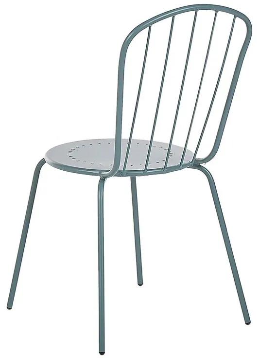 Set 8 ks zahradních židlí Chewy (modrá). 1078270