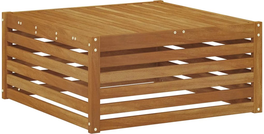 Venkovní pohovková souprava 6 ks Přírodní a světle šedá 3373021
