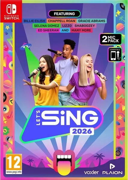Let’s Sing 2026 + 2 mikrofony