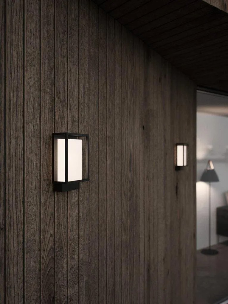 NOR 49041003 Venkovní nástěnné svítidlo Nestor 8W LED černá - NORDLUX
