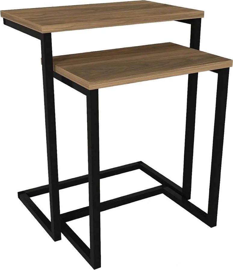 Casarredo - Komfort nábytek Konferenční stolek LUXOR (2 ks) kaman