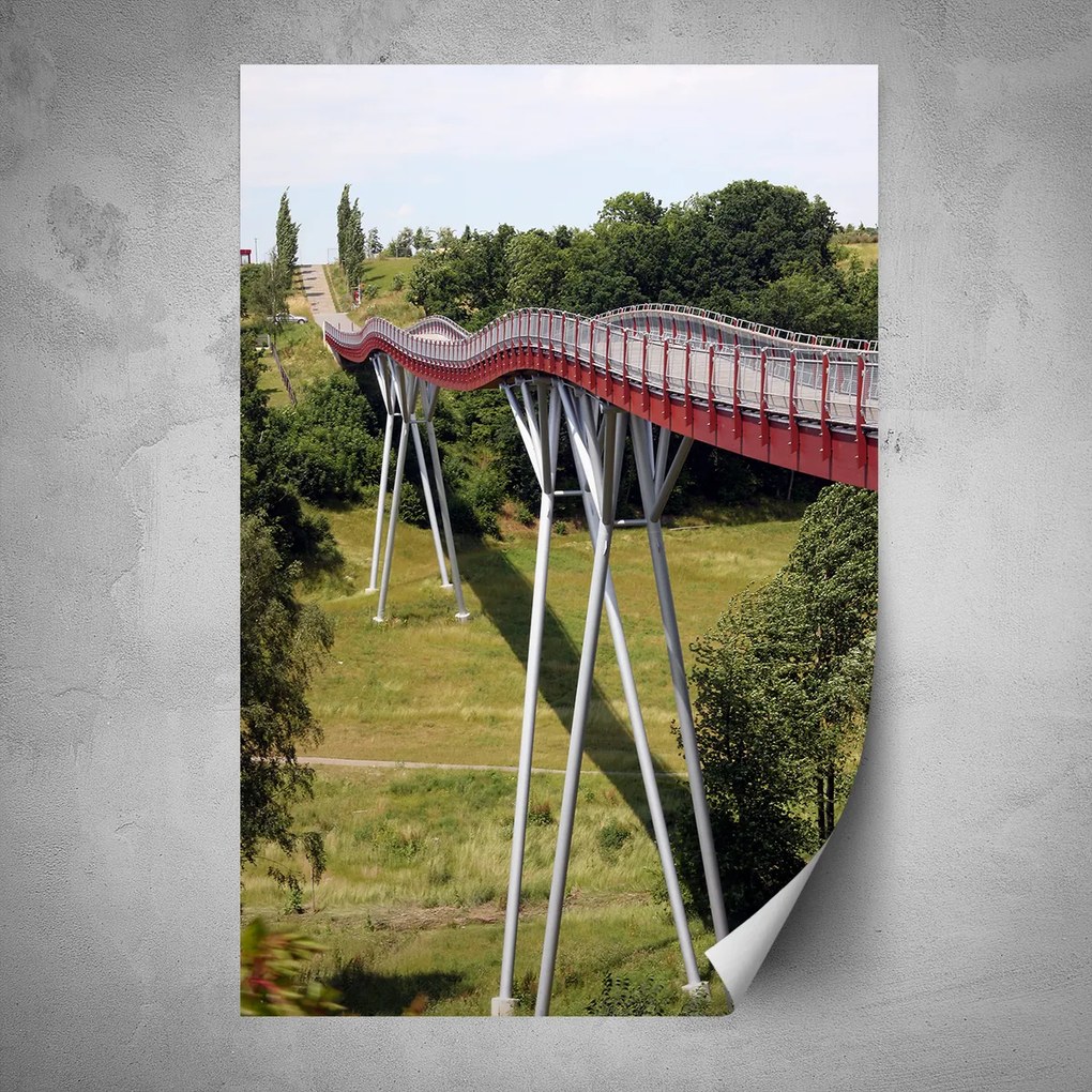 Plakát - Dlouhý most (80x120 cm) - PopyDesign