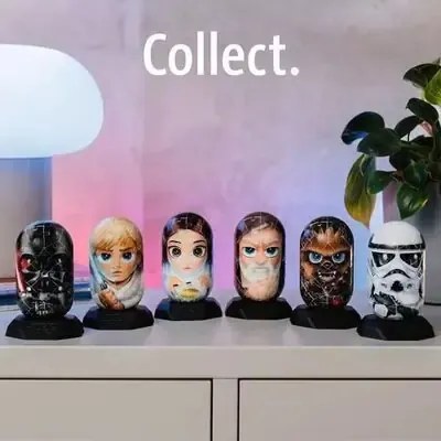 Ravensburger Hylkies: Star Wars: Darth Vader / 3D Puzzle / od 6 let