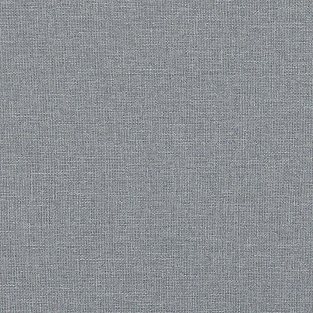 Houpací křeslo světle šedé textil 327611