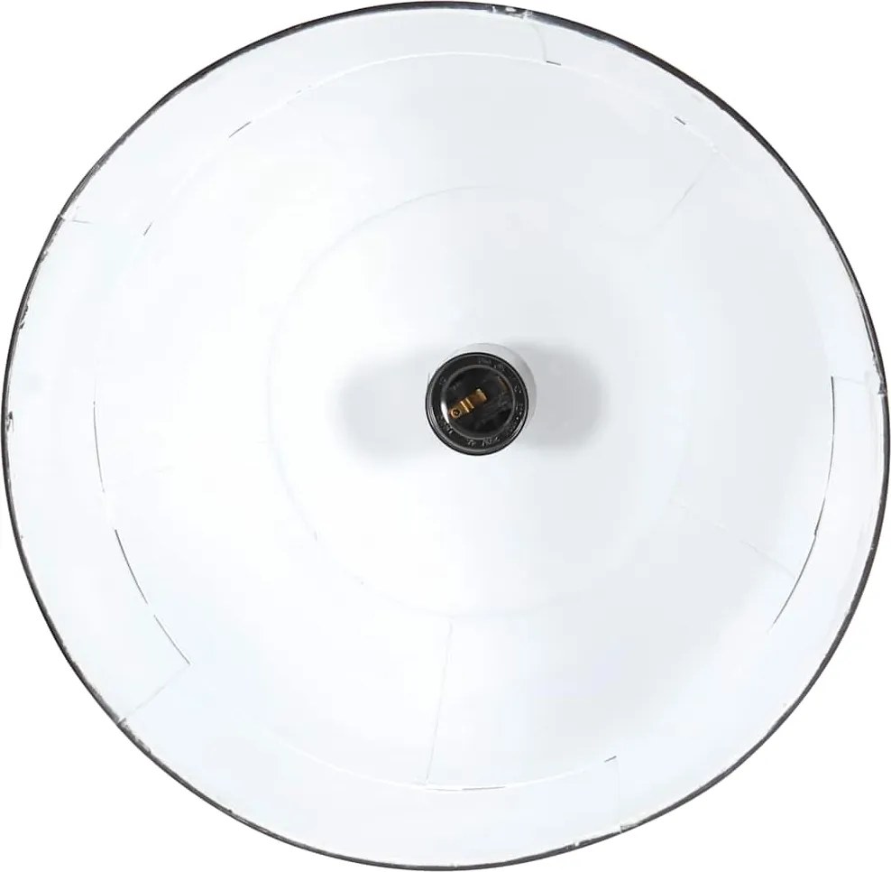 Industriální závěsné svítidlo 25 W černé kulaté 31 cm E27 320548