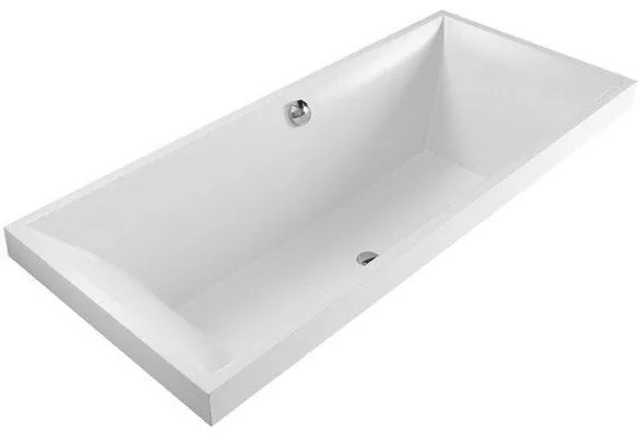 Villeroy&Boch Squaro Duo Obdélníková vana 180x80 cm, bílá UBQ180SQR2V-01