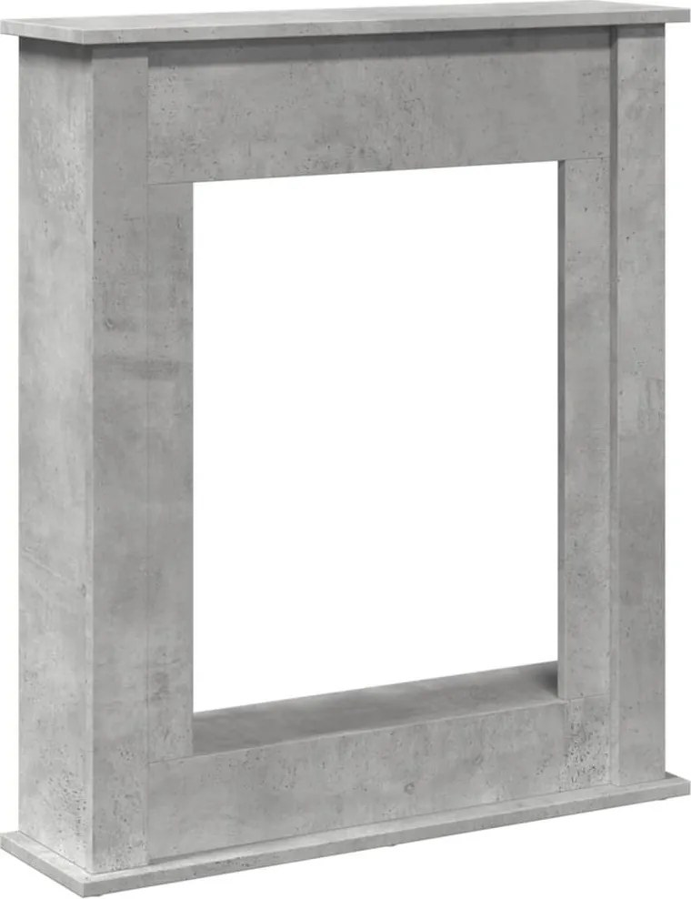vidaXL Krbový rám 75x20x87,5 cm, konstrukční dřevo [854581] Barva: Černá