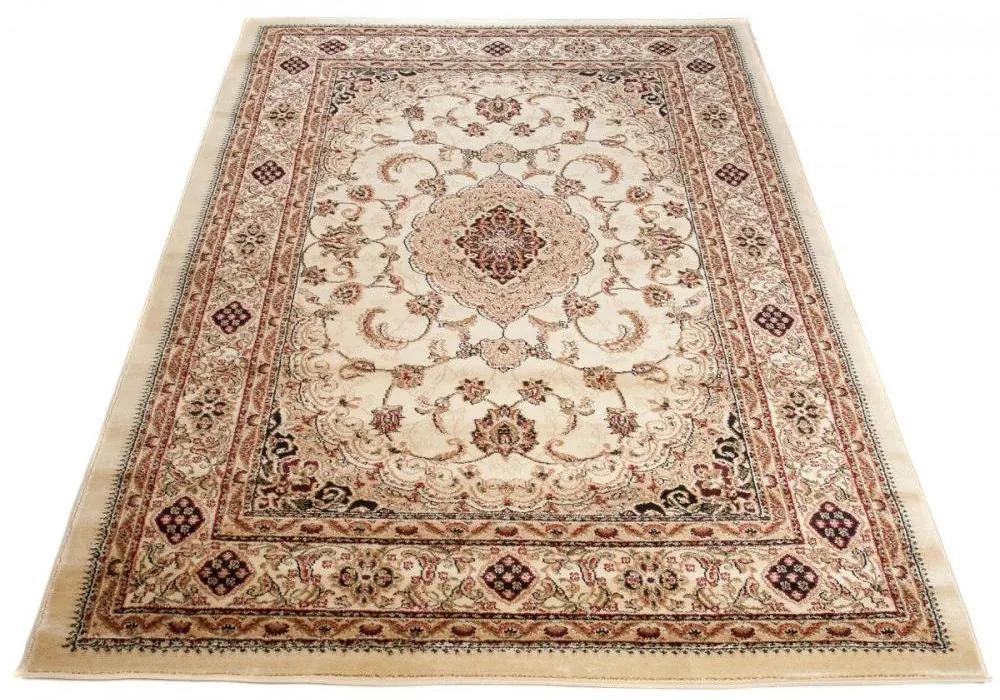 Kusový koberec klasický vzor 8 krémový 140x190cm