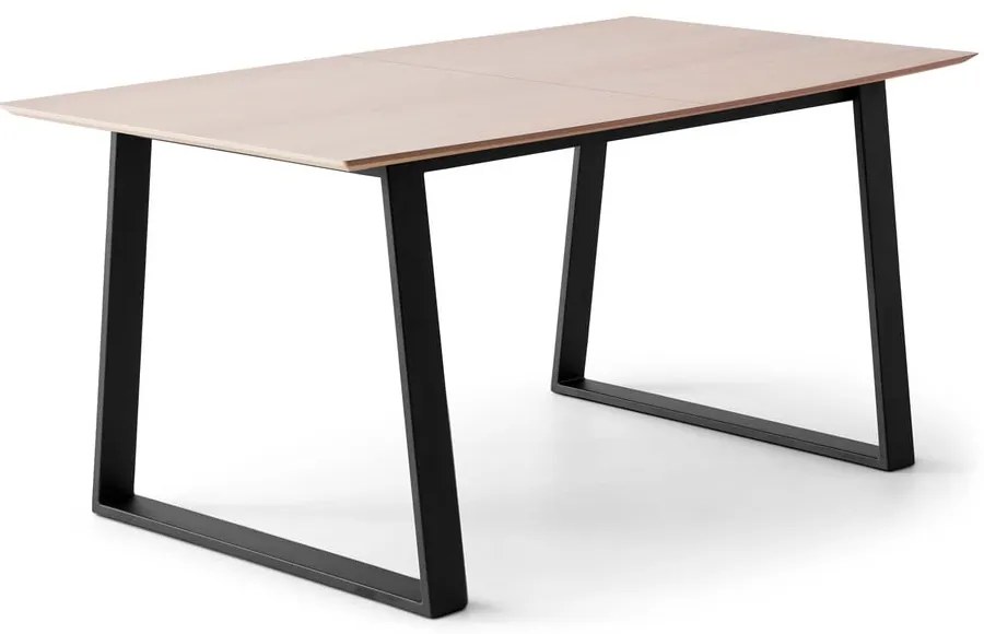 Rozkládací jídelní stůl s deskou v dubovém dekoru a přídavnou deskou 90x165 cm Meza – Hammel Furniture