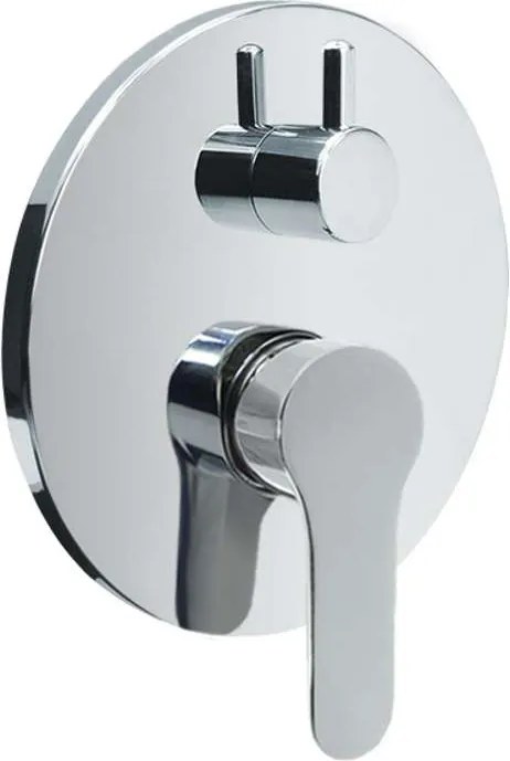 Mereo Mereo, Sprchová podomítková baterie s trojcestným přepínačem, Zuna, Mbox, kryt, chrom, CB60157ZA