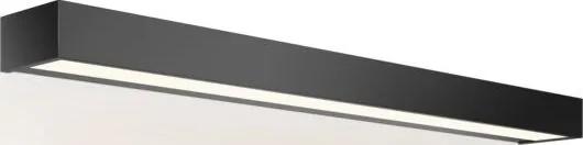 Nástěnná lampa Box LED 2700K 80 cm černá matná