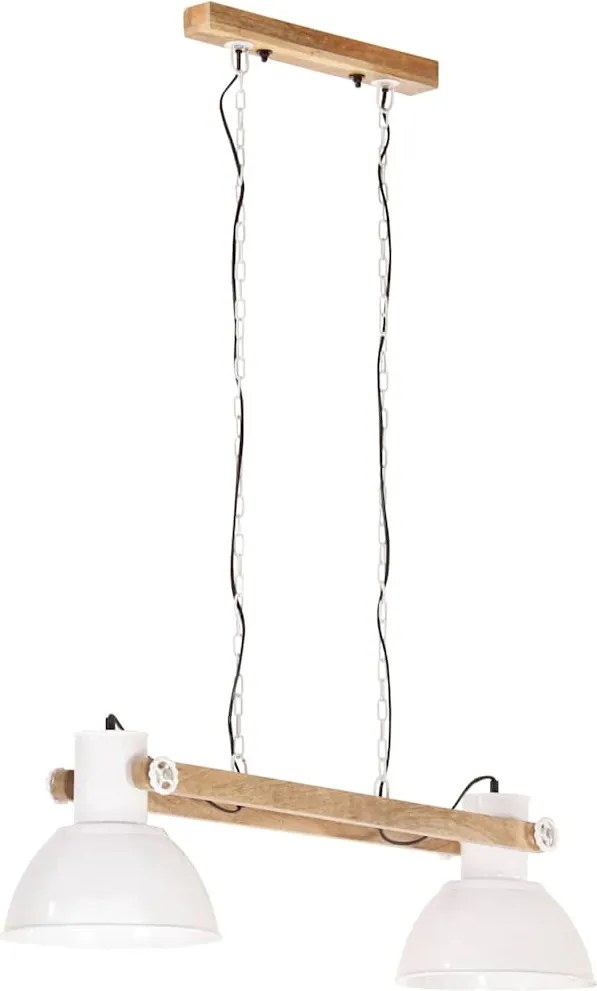 Industriální závěsné svítidlo 25 W bílé 109 cm E27 320528
