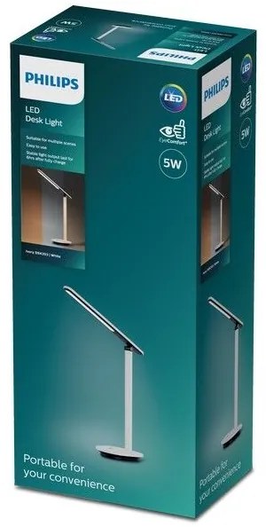 Philips - LED Dotyková stolní lampa IVORY LED/5W/5V 2700/3600/5000K CRI 90