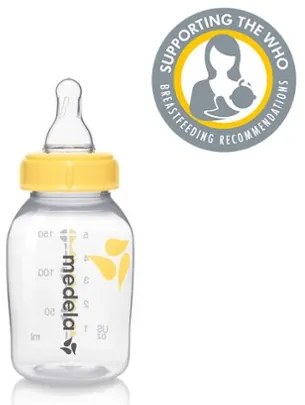 Medela Kojenecká láhev Calma 150 ml + dudlík