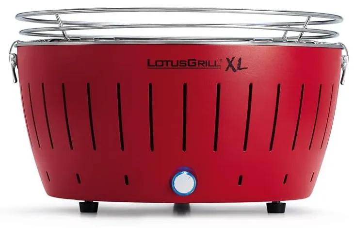 Červený bezkouřový gril LotusGrill XL