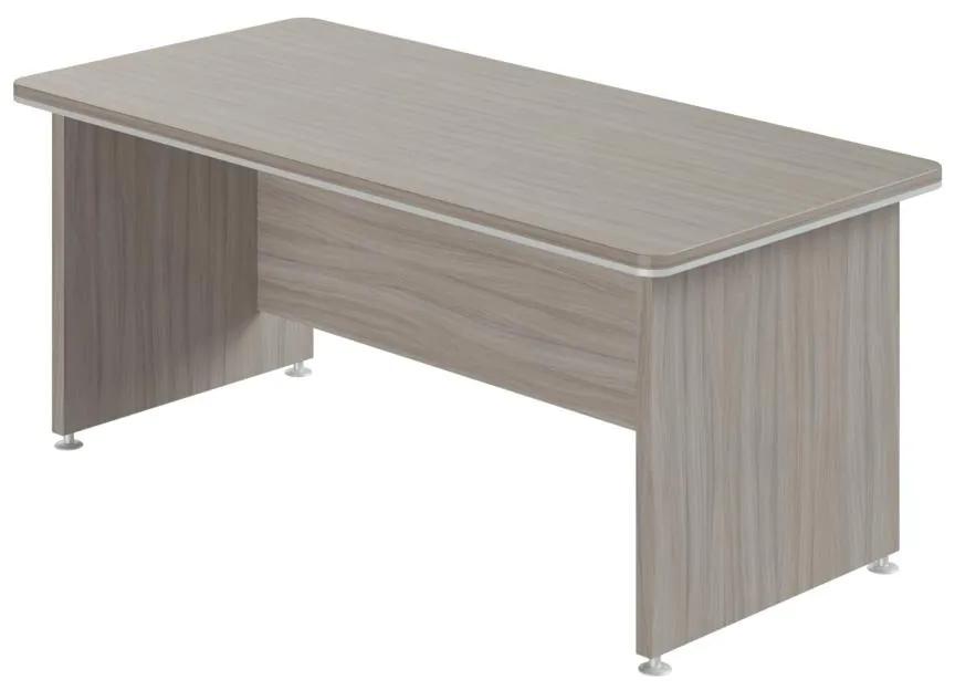 Lenza Kancelářský psací stůl WELS, 1800 x 850 mm, dub šedý