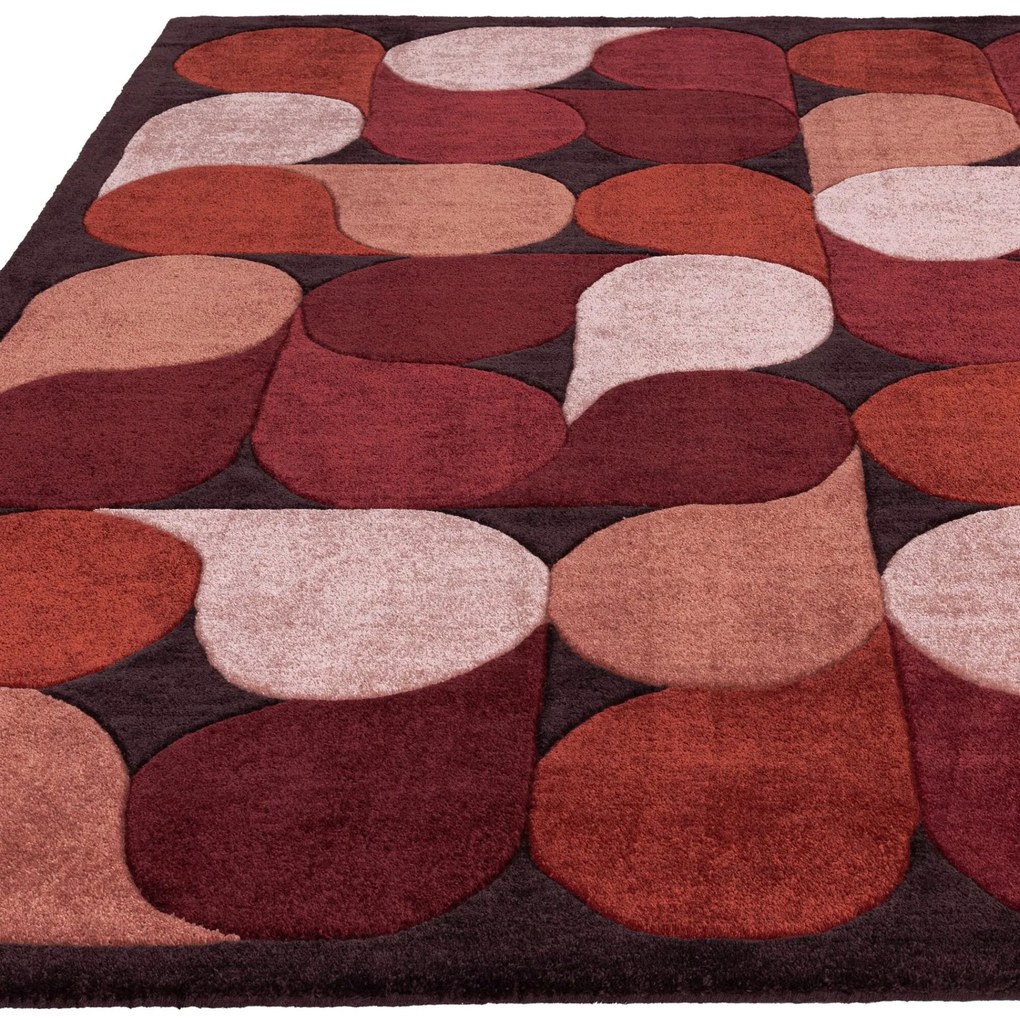 Tribeca Design Kusový koberec Inxs Jive Red Rozměry: 160x230 cm