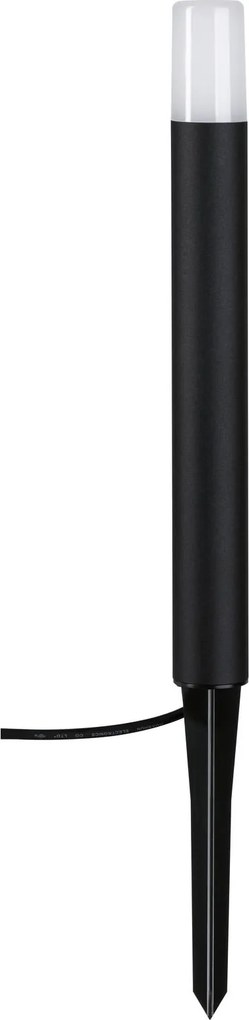 P 94385 VÝPRODEJ - Venkovní stojací svítidlo Flarea 400mm IP65 3.000K 3,1W hliník 230V - PAULMANN