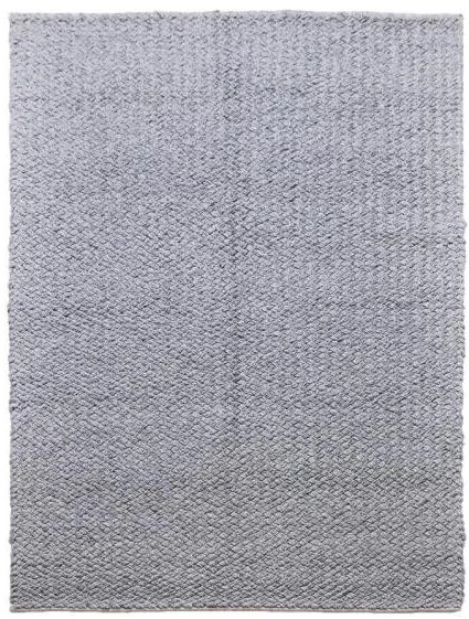 Diamond Carpets India, Ručně vázaný kusový koberec New Town DE 10032 Grey Mix, 200x290, šedá, ložnice