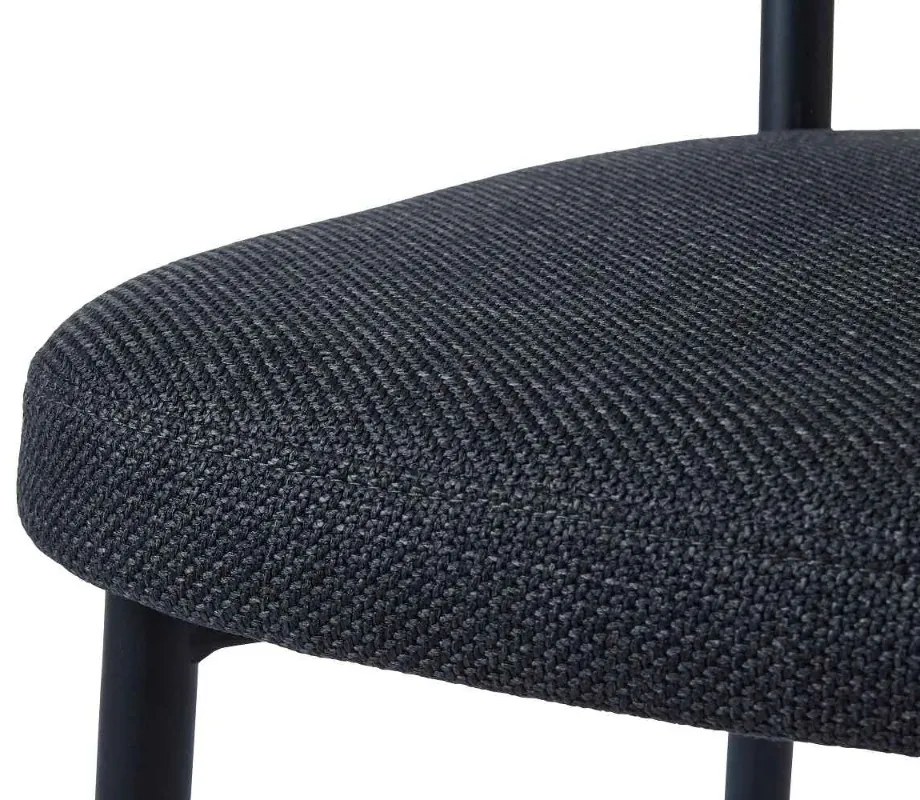 Designová jídelní židle Calixte tmavě šedá