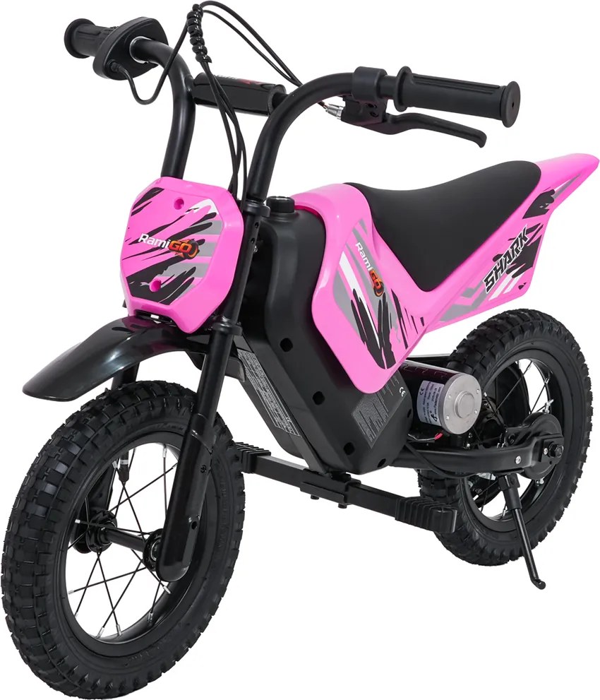 Ramiz Dětský elektrický motocykl SHARK růžový