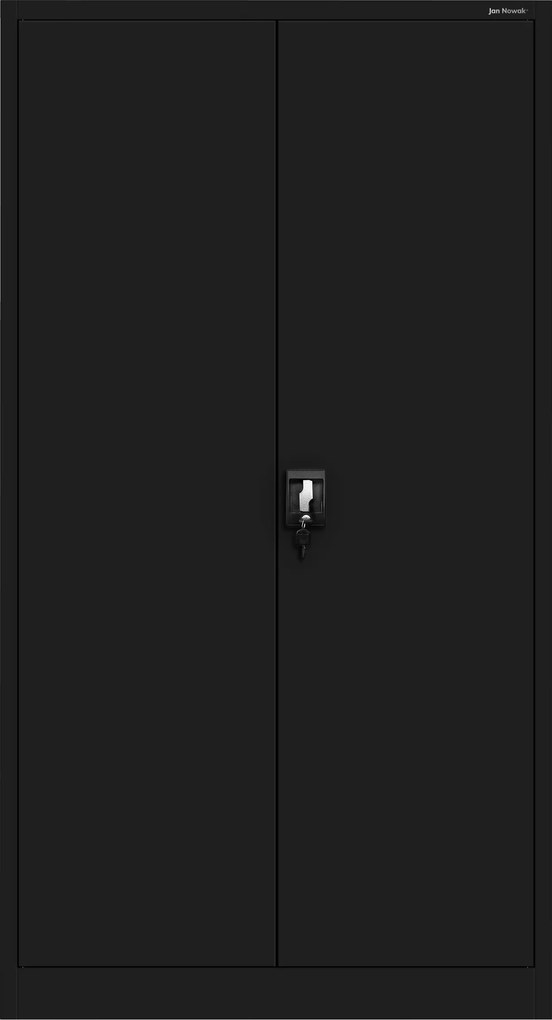 Dílenská skříň na nářadí se 2 zásuvkami, černá, 920x1850x500 mm: SZYMON All Black