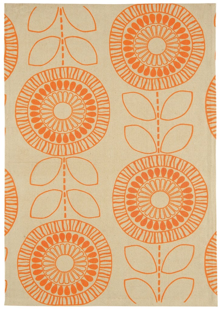 Bighome - Koberec ONIX 120x170 cm ON05 Scandi Flower Orange