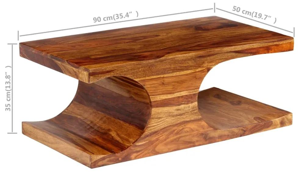 vidaXL Konferenční stolek 90 x 50 x 35 cm