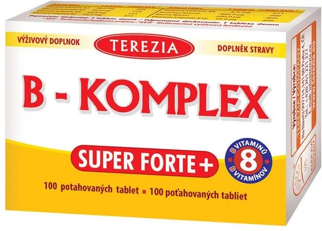 Terezia  B-Komplex Super Forte+ 100 tbl.