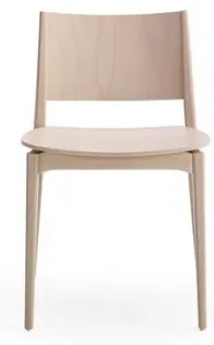 BILLIANI Dřevěná židle BLAZER 632/633 GALERIE - čalounění Billiani BEZ LÁTKY GALERIE - Moření Billiani Lak barevný
