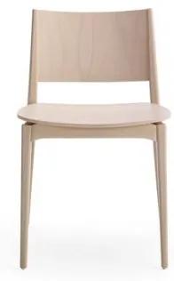 BILLIANI Dřevěná židle BLAZER 632/633 GALERIE - čalounění Billiani BEZ LÁTKY GALERIE - Moření Billiani Moření buk