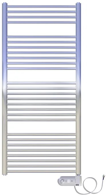 ELVL Elektrický koupelnový radiátor BXIT.ERK 600 x 790 mm, Kartáčovaná nerez