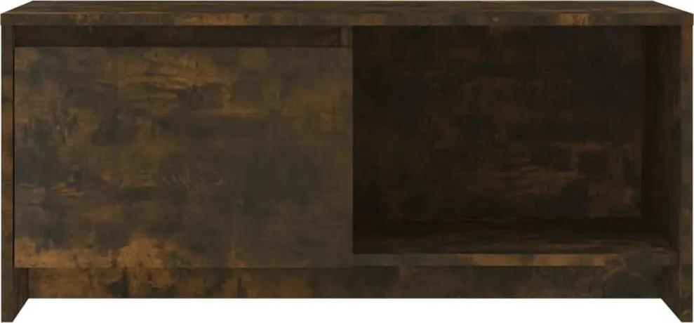 vidaXL TV skříňka 90 x 35 x 40 cm dřevotříska [813017] Barva: Betonová šedá